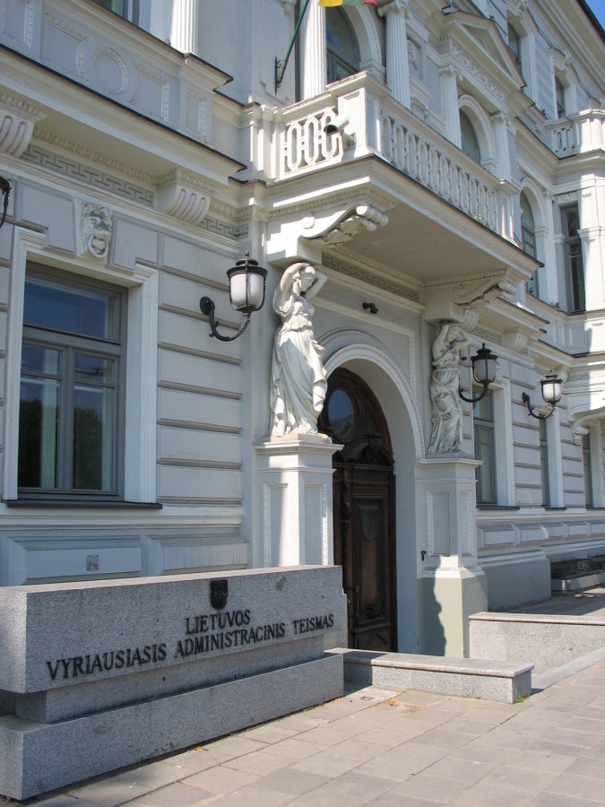 Lietuvos vyriausiasis administracinis teismas | Vilniaus universiteto ...