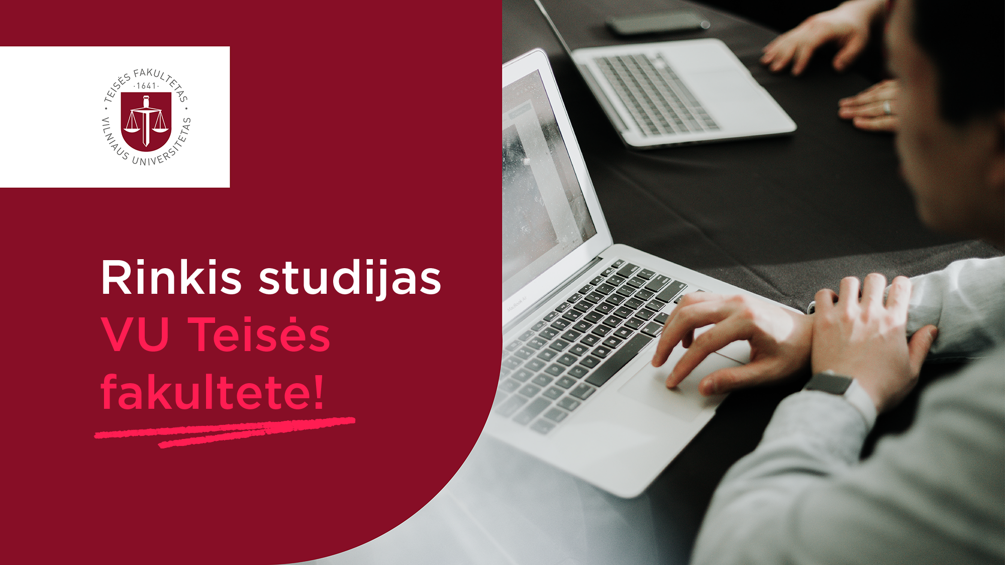 Vyksta priėmimas į teisės studijas Vilniaus universitete | Vilniaus ...