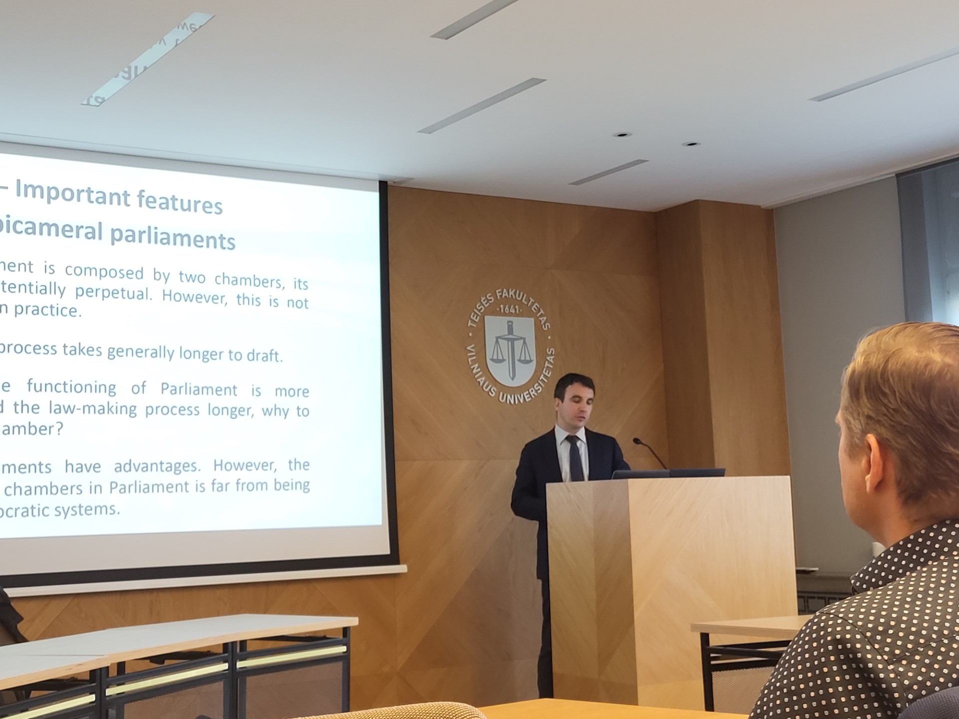 Lecture “Law-making process in bicameral parliaments: a comparative ...
