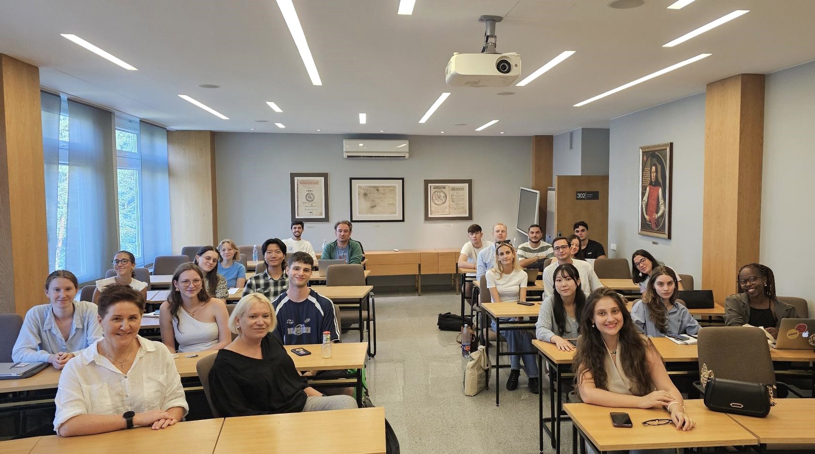 Erasmus Students arrived to Law Faculty from various parts of the World ...